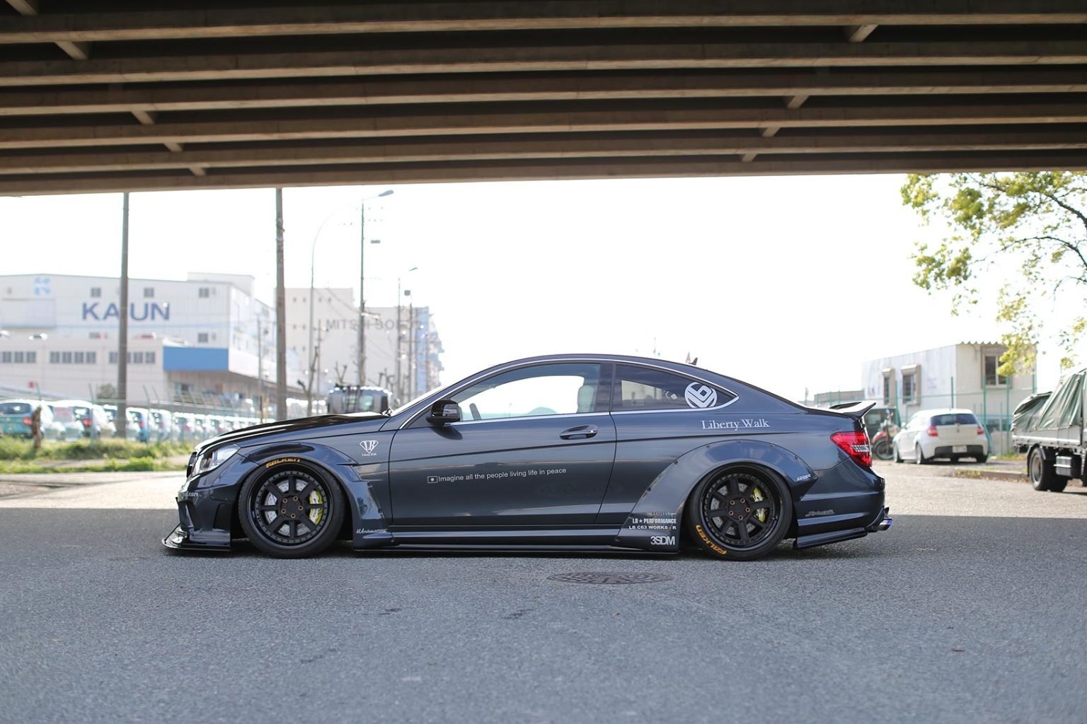 Liberty Walk | LB★WORKS Mercedes-Benz C63 Coupe Complete Body Kit ...