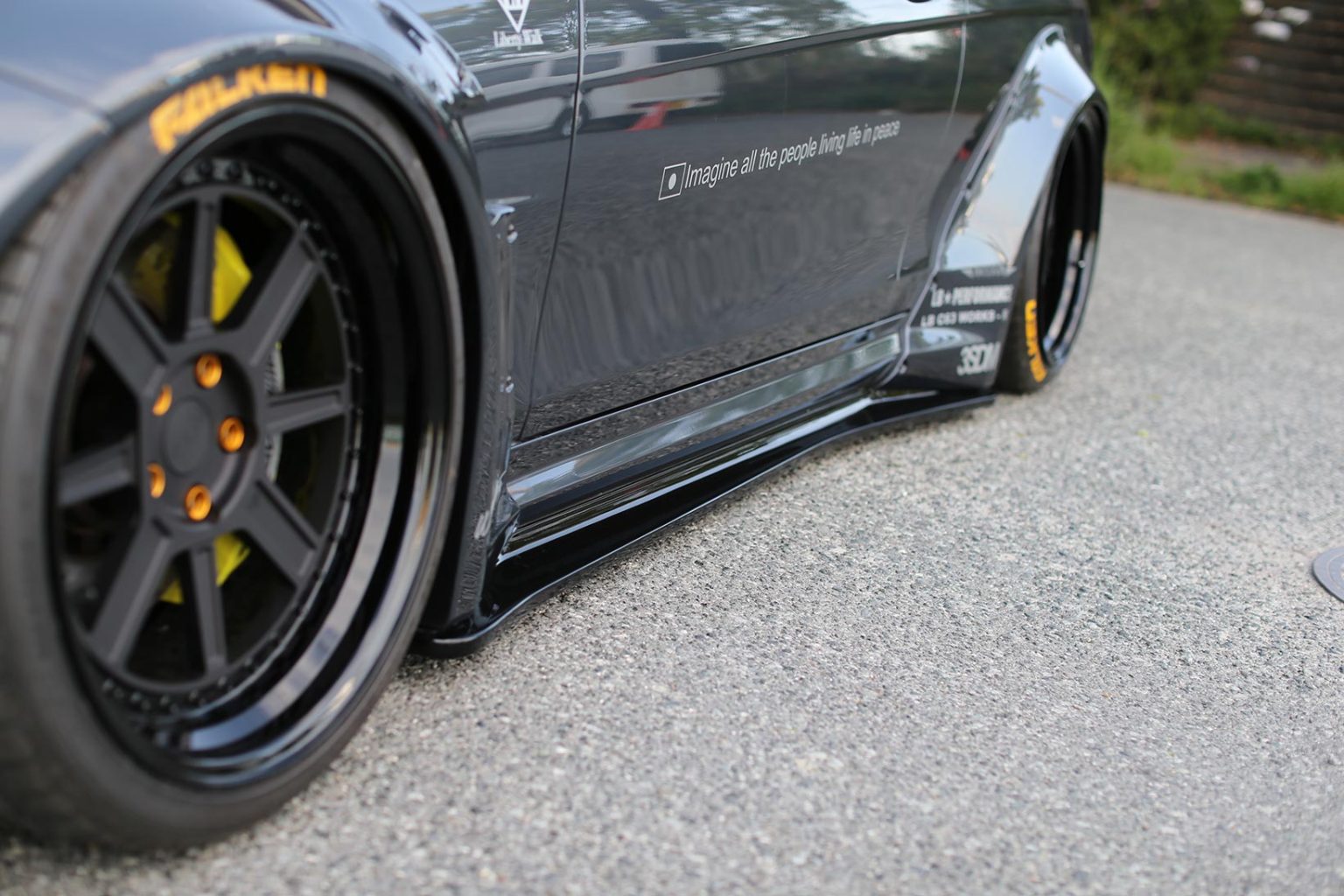 Liberty Walk | LB★WORKS Mercedes-Benz C63 Coupe Complete Body Kit ...