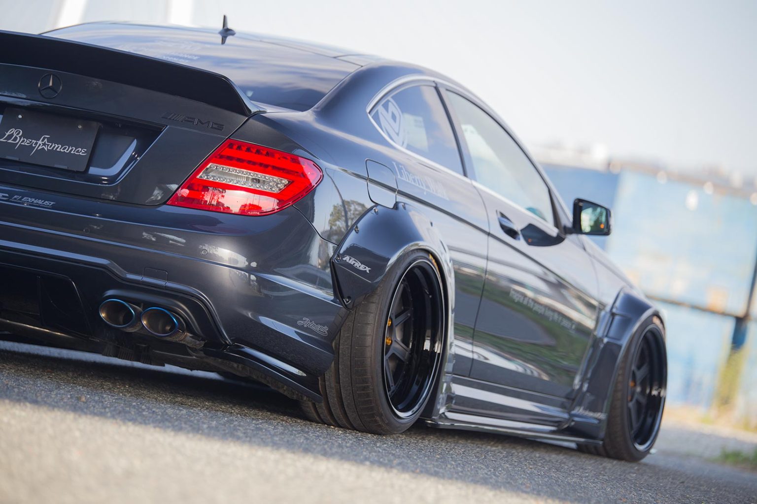 LB★WORKS Mercedes-Benz C63 Coupe Complete Body Kit | Liberty Walk