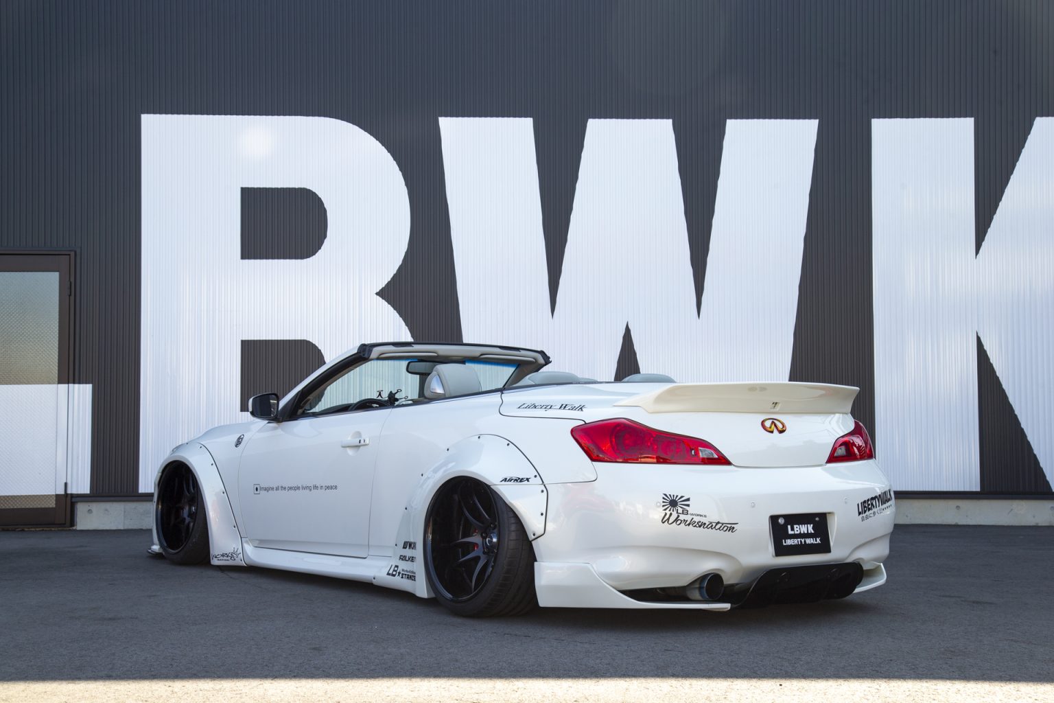 Liberty Walk | LB★Nation WORKS Infiniti G37 Rear Ducktail Spoiler/Wing ...