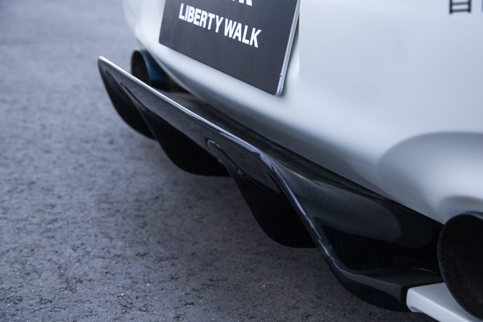LB★Nation Infiniti G37 Rear Diffuser (2008-2013) | Liberty Walk