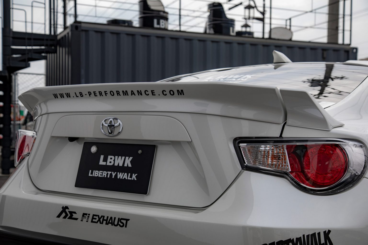 LB★Nation Subaru BRZ Rear Wing Ver. 2 (2013-2021) “Ducktail” – Liberty Walk Shop | Official ...