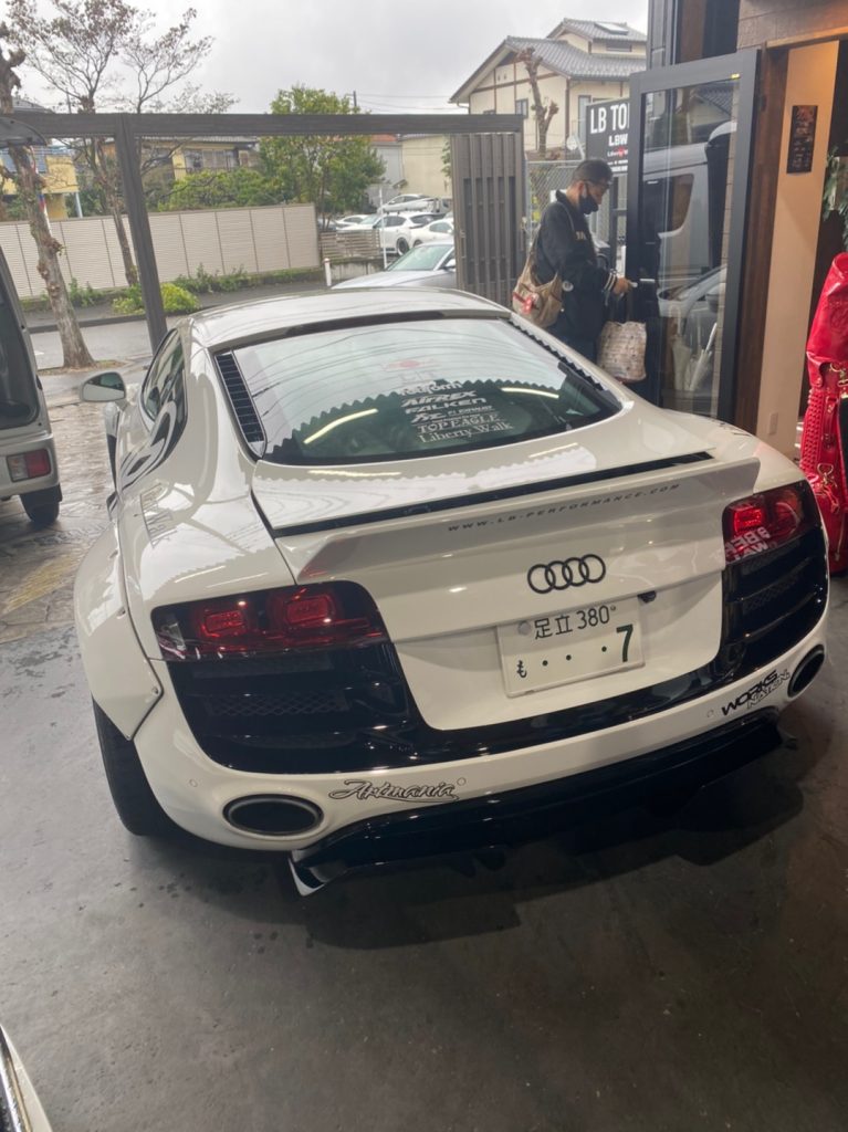 Audi R8 Rear Wing – Liberty Walk Shop | Official Liberty Walk Body Kits