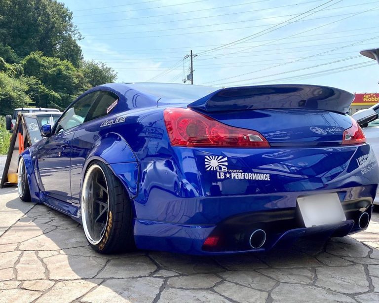 LB★Nation WORKS Infiniti G37 Body Kit | Liberty Walk