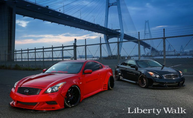 LB★Nation WORKS Infiniti G37 Body Kit | Liberty Walk