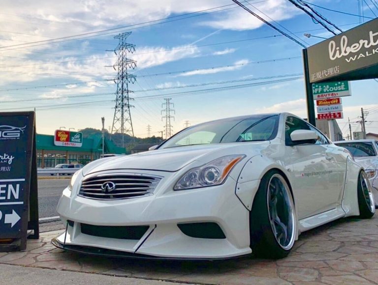LB★Nation WORKS Infiniti G37 Body Kit | Liberty Walk