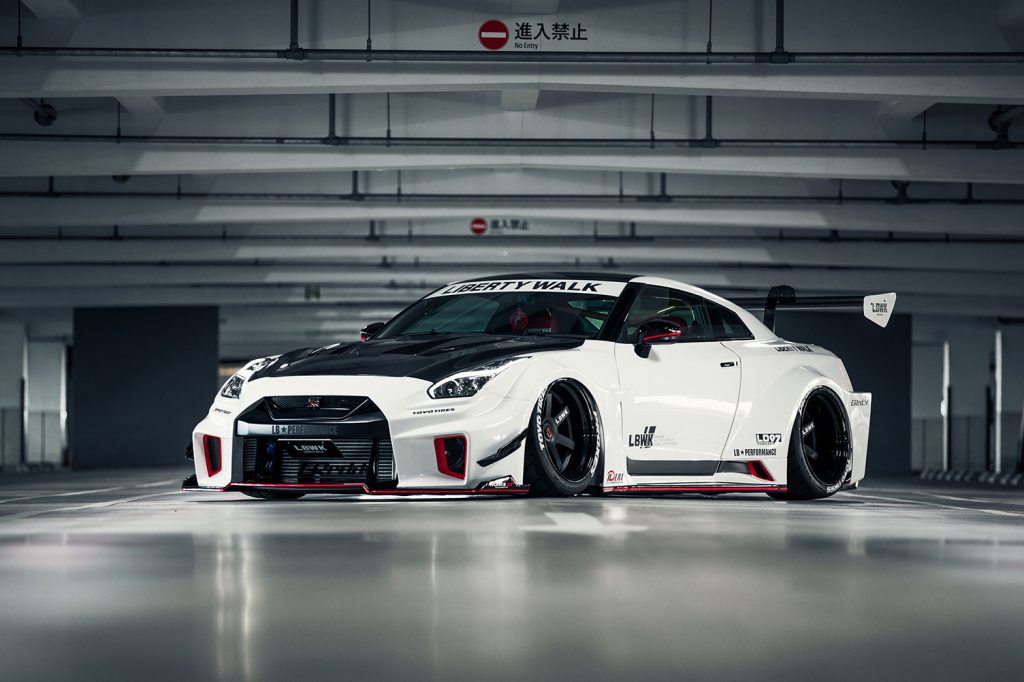 LB★Silhouette WORKS GT 35GT-RR Rear Bumper | Liberty Walk