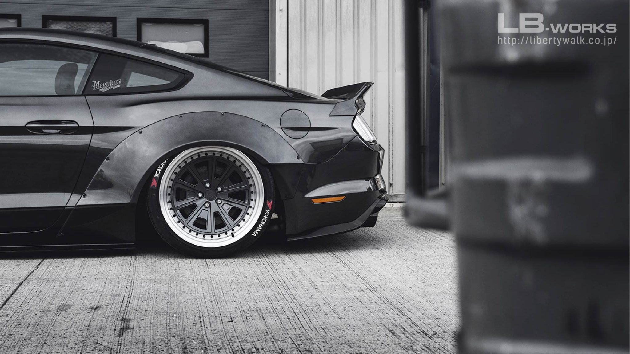 LB★WORKS S550 Ford Mustang Ducktail Spoiler/Wing (2015+) | Liberty Walk