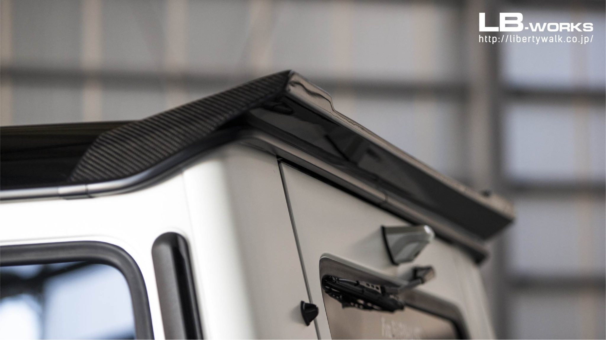 LB★WORKS Mercedes G63 Front Under Spoiler | Liberty Walk
