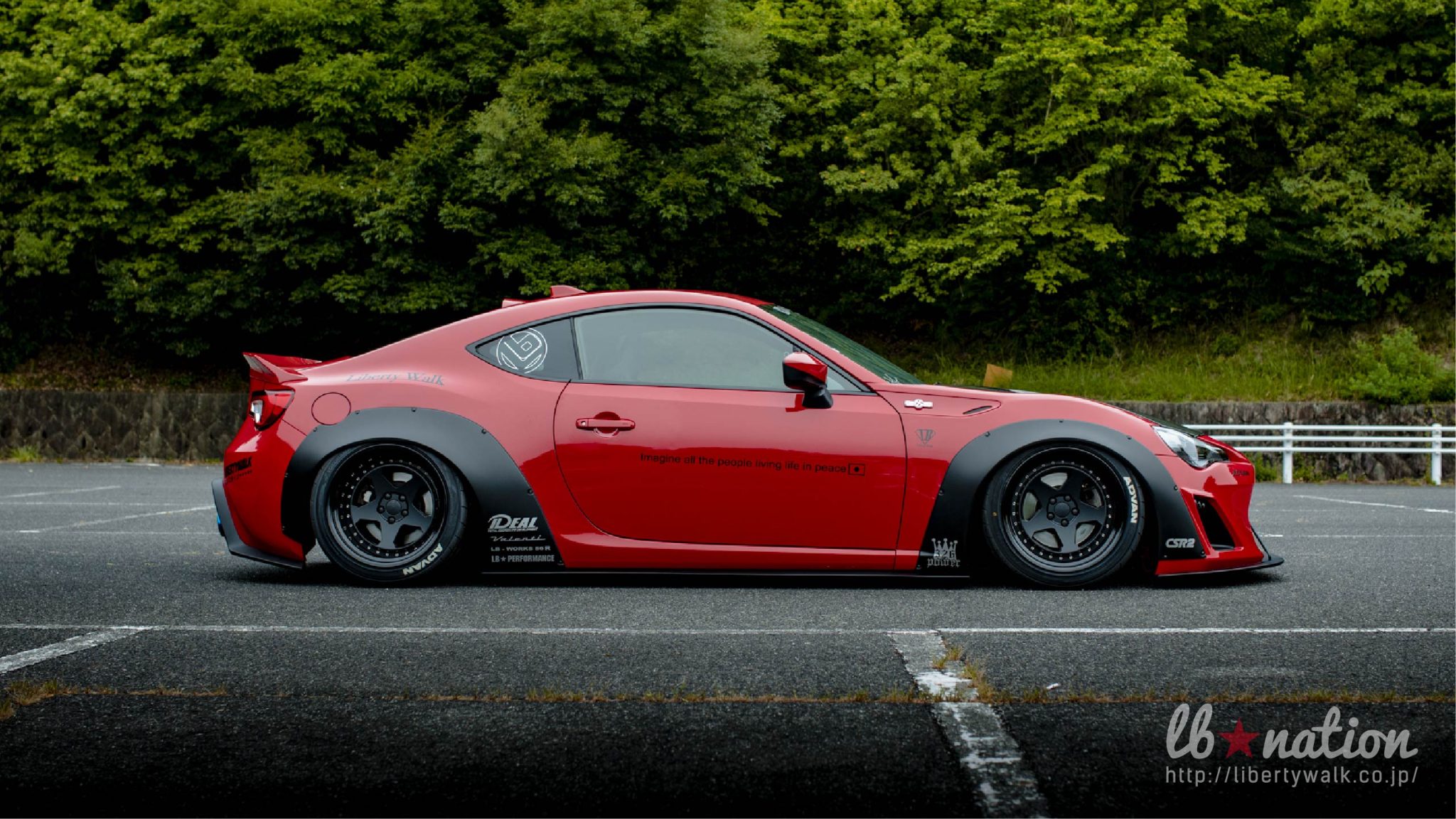 LB★Nation WORKS Subaru BRZ Ver 2 Body Kit (2013-2021) – Liberty Walk Shop | Official Liberty ...