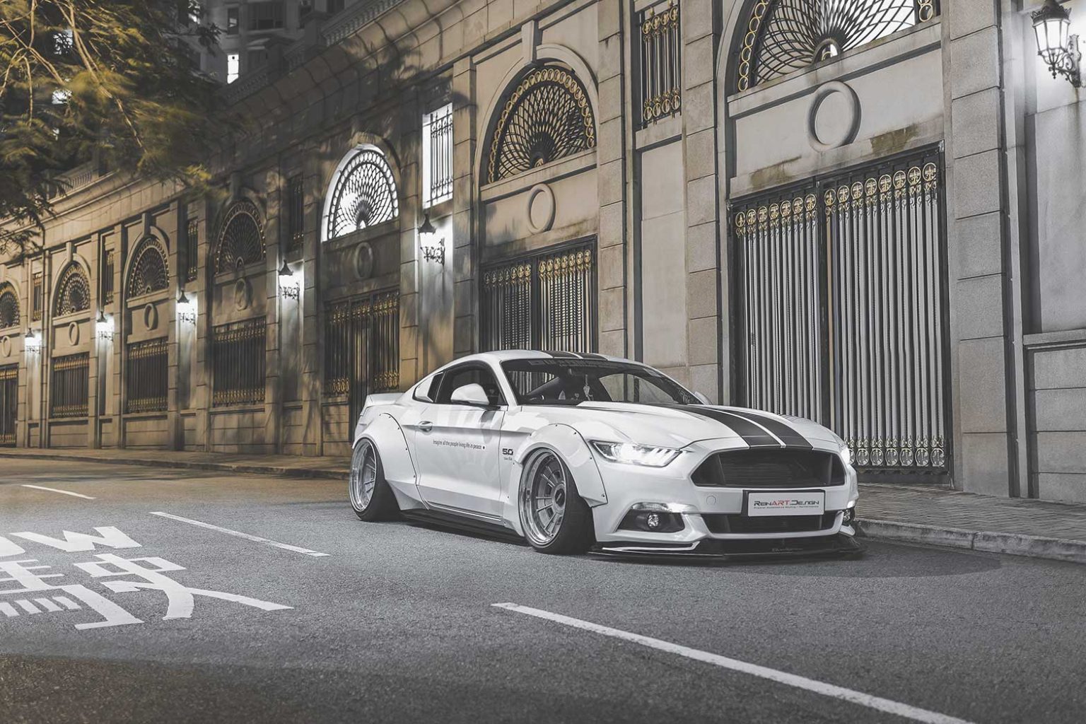Liberty Walk | Ford Mustang S550 Duct Bonnet Hood (2015+) - Official Shop