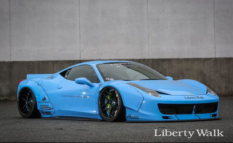 Liberty Walk | LB★WORKS Ferrari 458 Full Body Kit - Official Shop