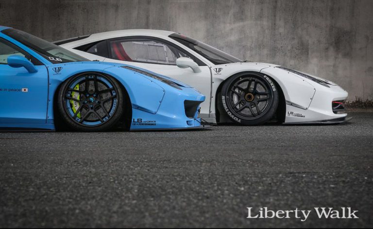 Liberty Walk | LB★WORKS Ferrari 458 Full Body Kit - Official Shop