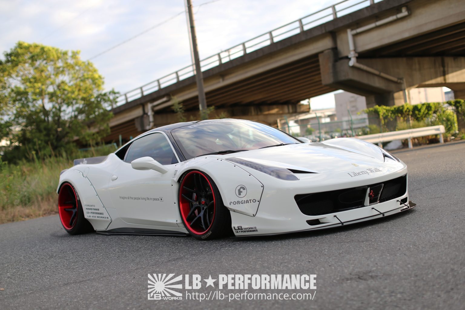 Liberty Walk | LB★WORKS Ferrari 458 Full Body Kit - Official Shop