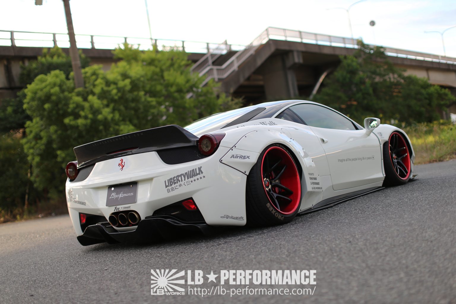 LB★WORKS Ferrari 458 Full Body Kit | Liberty Walk