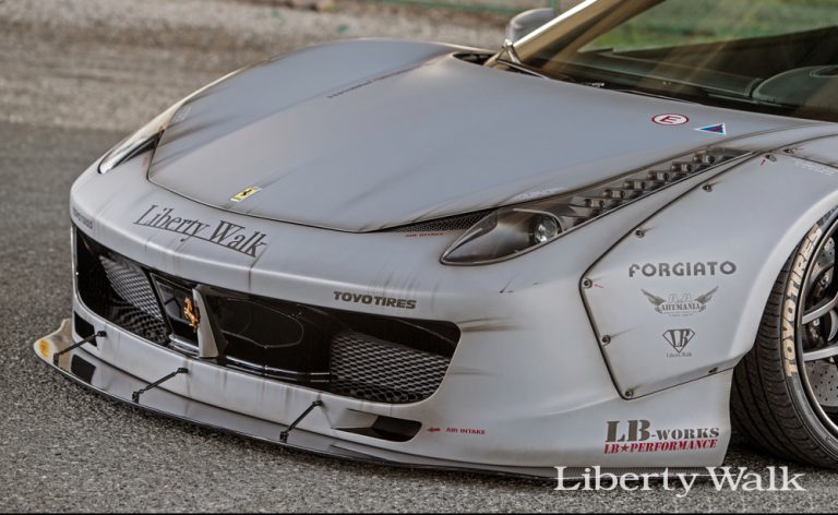 Liberty Walk | LB★WORKS Ferrari 458 Full Body Kit - Official Shop