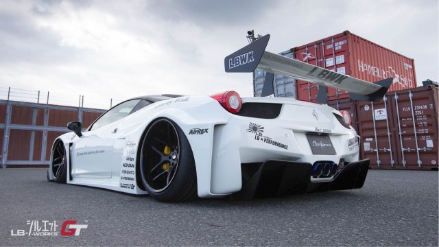 Ferrari 458 GT Shop Liberty Walk - Widebody Kits from Japan