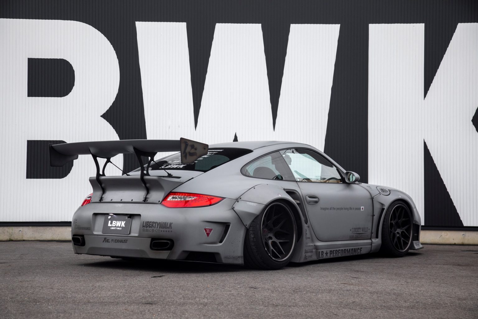 Porsche 911 Turbo Ver. 1 Rear Wing (997) – Liberty Walk Shop | Official ...