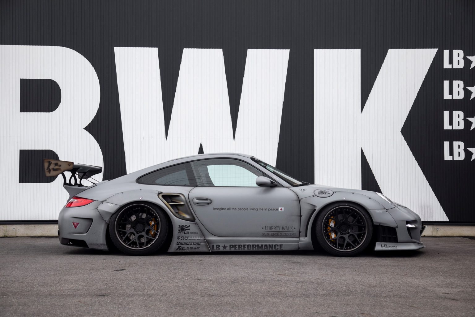 Porsche 911 Turbo Ver. 1 Rear Wing (997) – Liberty Walk Shop | Official ...