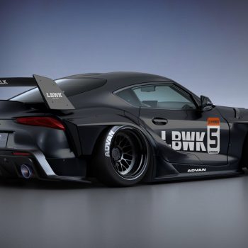Liberty Walk A90 Supra. Revealed in Japan.