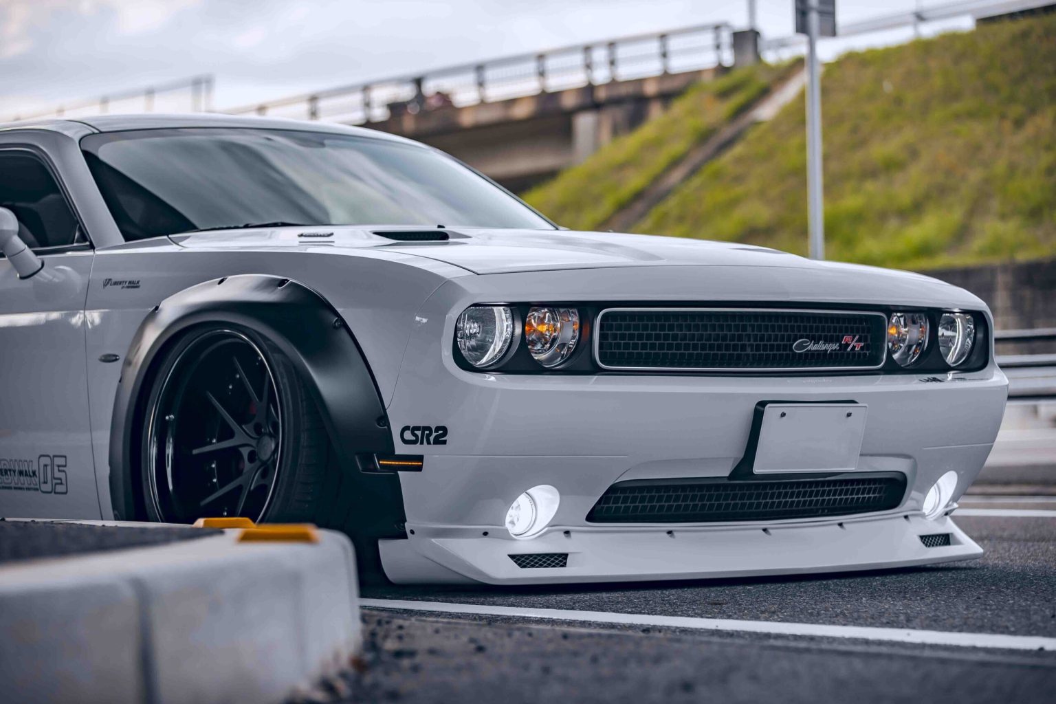 LB★WORKS Dodge Challenger Ducktail Spoiler (2008-2020) | Liberty Walk