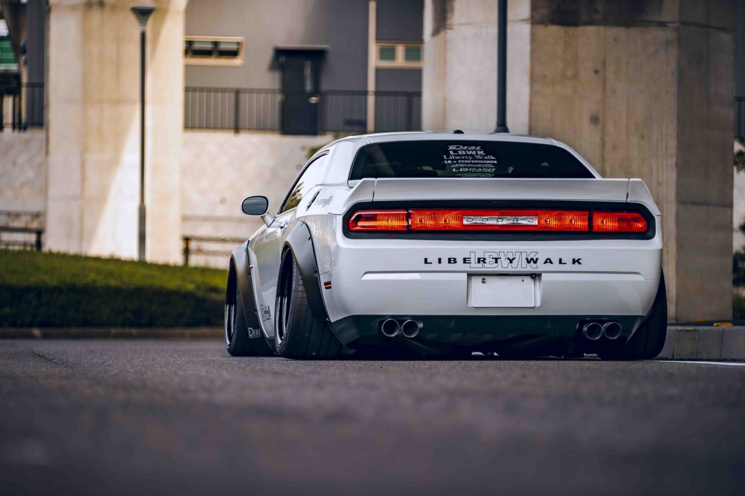 LB★WORKS Dodge Challenger Ducktail Spoiler (2008-2020) | Liberty Walk