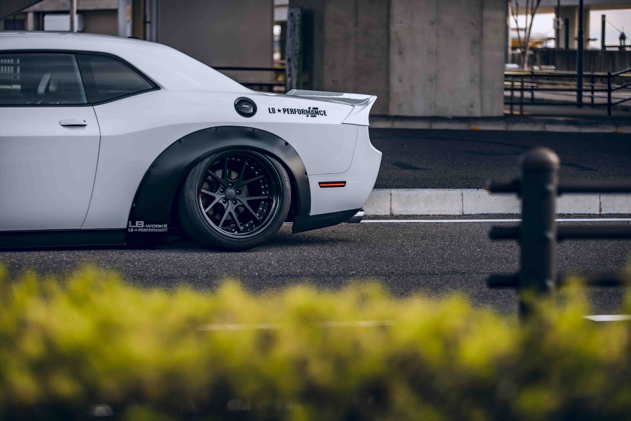 LB★WORKS Dodge Challenger Ducktail Spoiler (2008-2020) | Liberty Walk