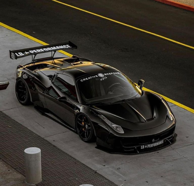LB★Silhouette WORKS Ferrari 458 GT Full Body Kit (2010-2015) | Liberty Walk