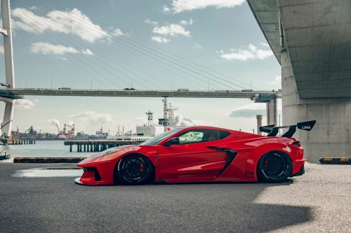 LB★Silhouette WORKS Chevrolet Corvette C8 Body Kit | Liberty Walk