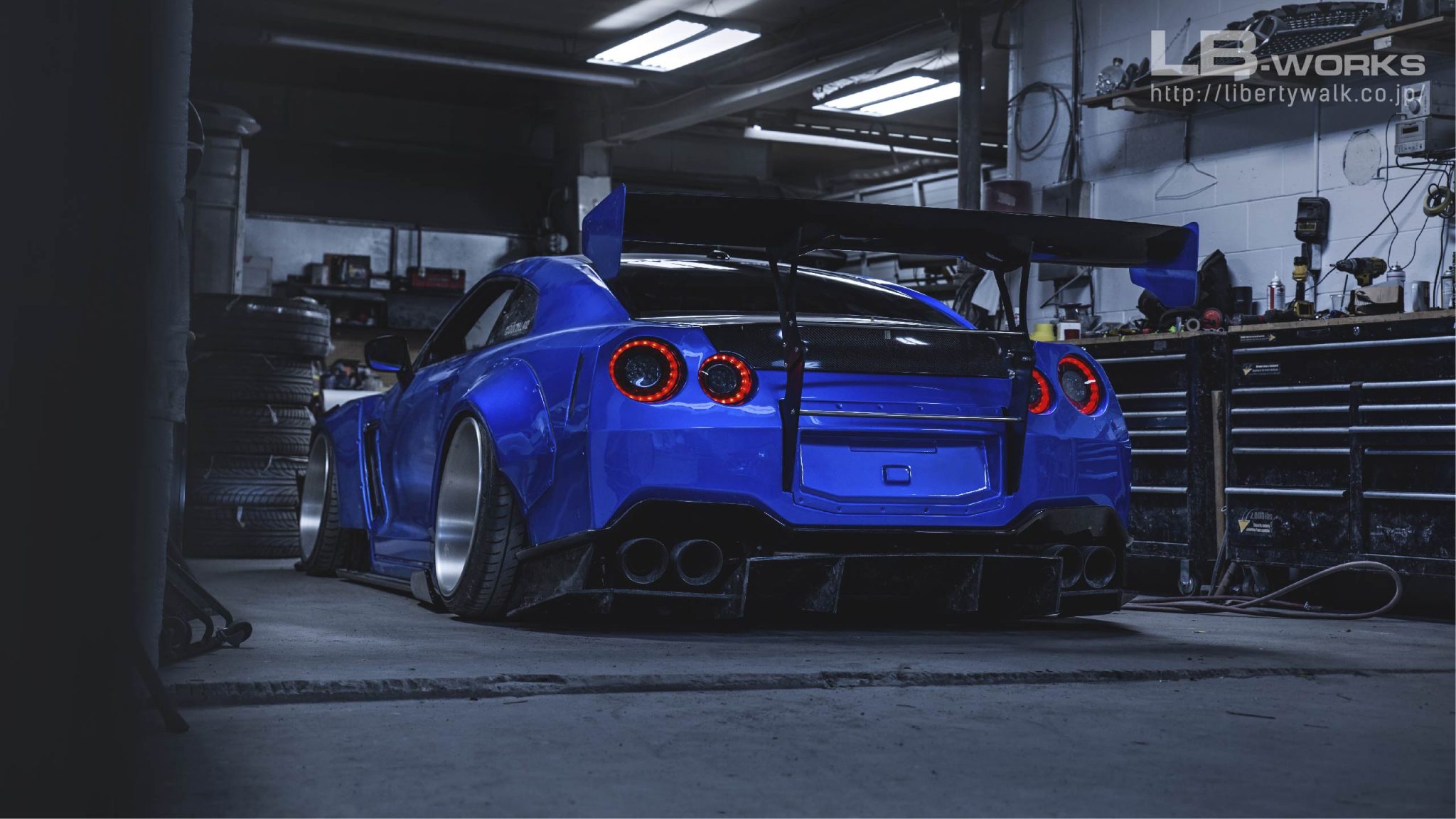 Liberty Walk | LB★WORKS Nissan GT-R R35 Ver. 3 Wing - Official Shop
