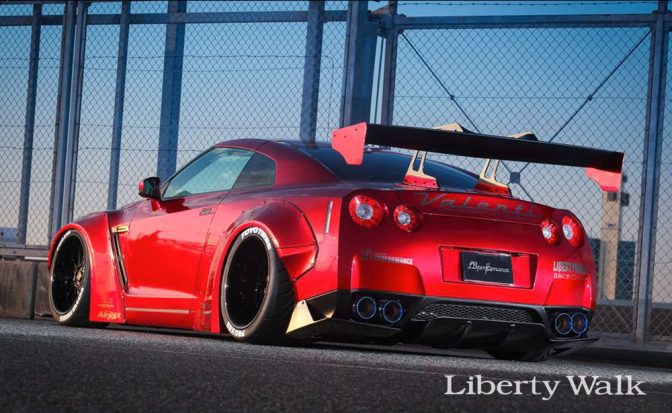 Liberty Walk | Nissan GT-R R35 Type 1 Rear Diffuser - Official Shop