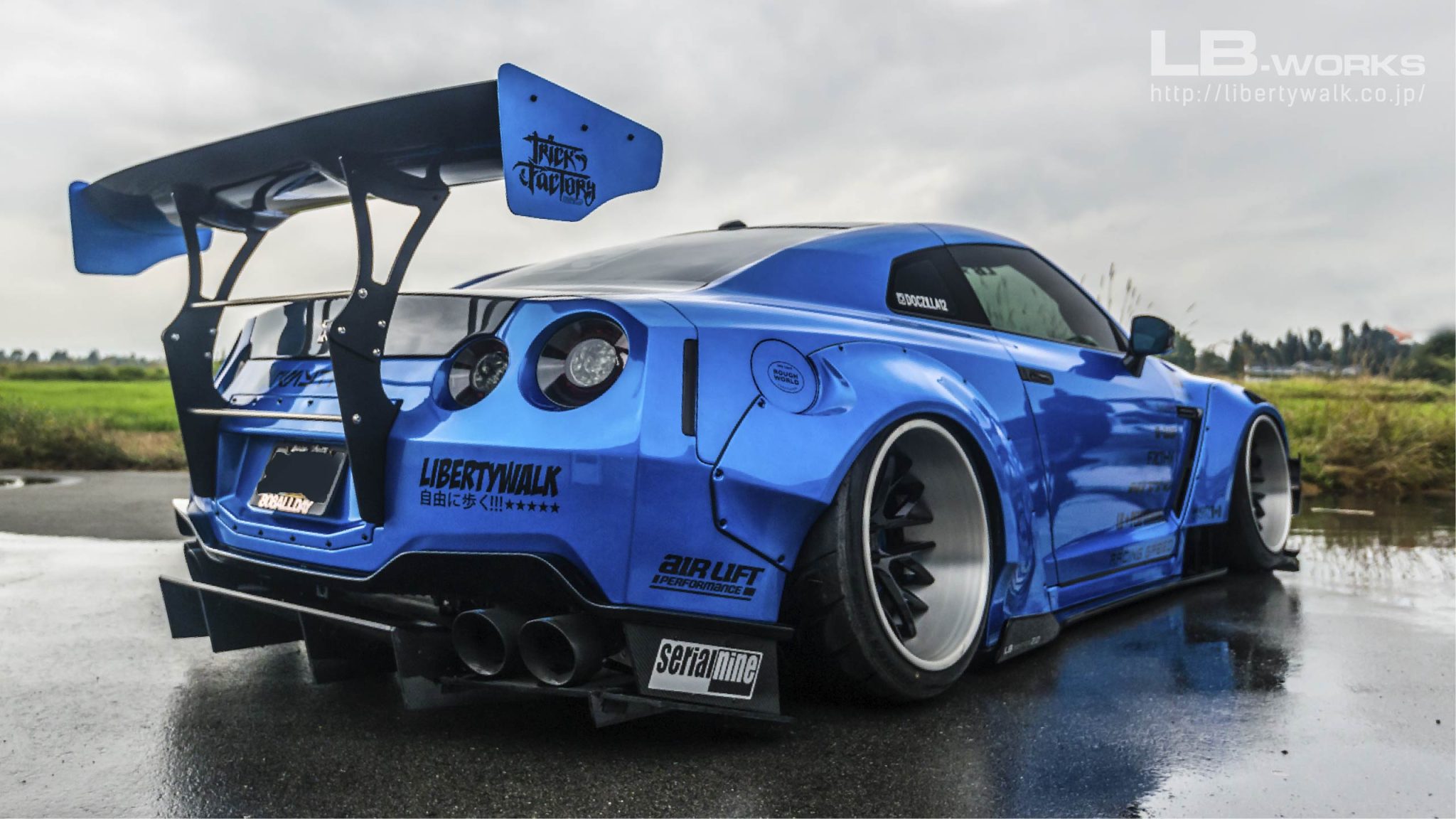 Liberty Walk | Nissan GT-R R35 Type 2 Rear Diffuser - Official Shop