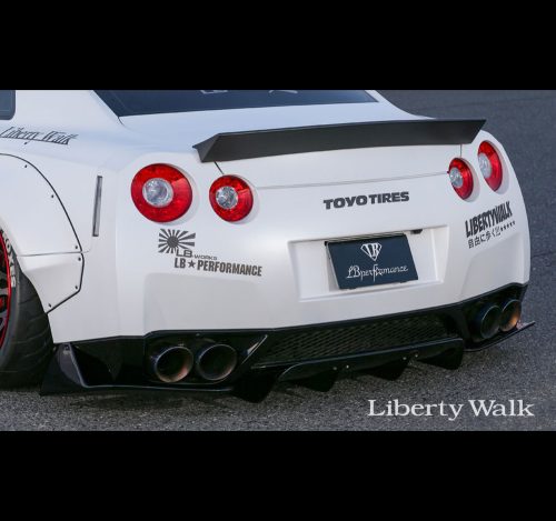 Liberty Walk | LB★WORKS Nissan GT-R R35 Type 1 Rear Diffuser - Official ...