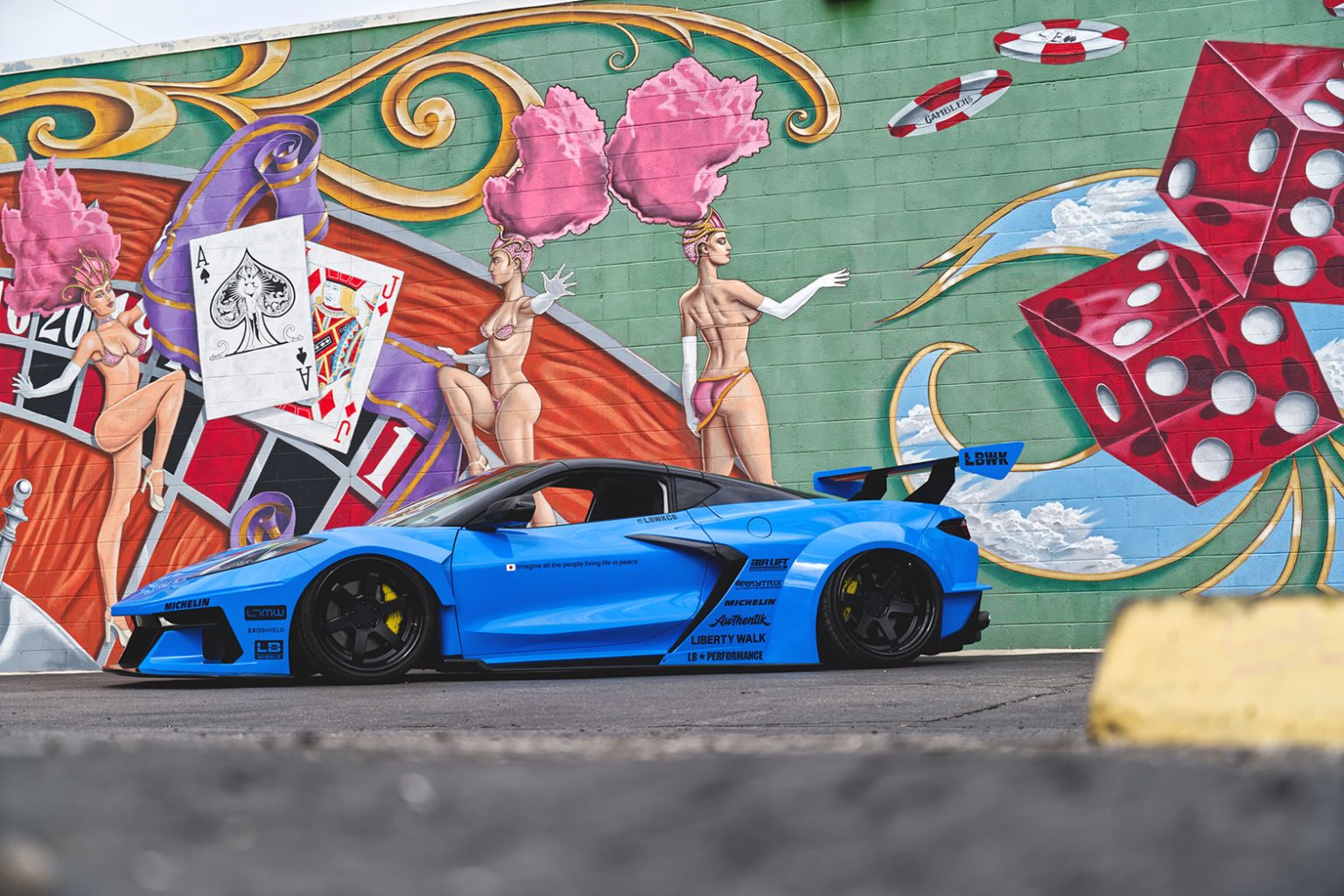 LB★Silhouette Works Chevrolet Corvette C8 Body Kit | Liberty Walk