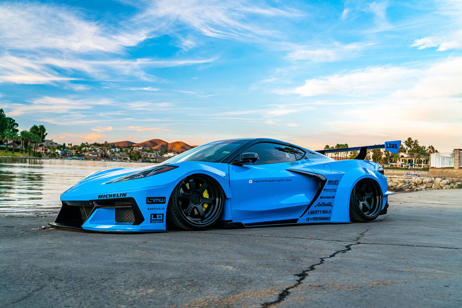 LB★Silhouette WORKS Chevrolet Corvette C8 Body Kit | Liberty Walk