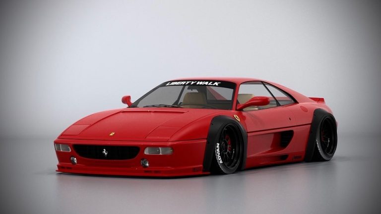 LB★Works Ferrari F355 Front Diffuser | Liberty Walk