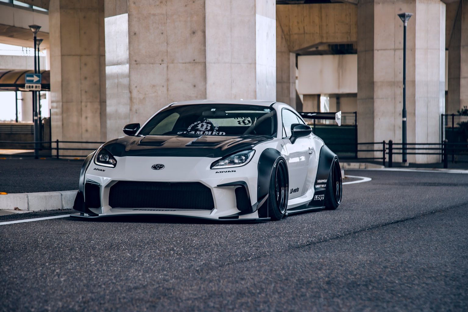 LB★Nation Subaru BRZ (ZD8) Rear GT Wing Ver. 1 | Liberty Walk