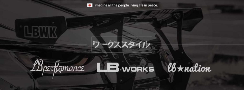 LB★Works – LB★Performance – LB★Nation – Liberty Walk Shop | Official ...