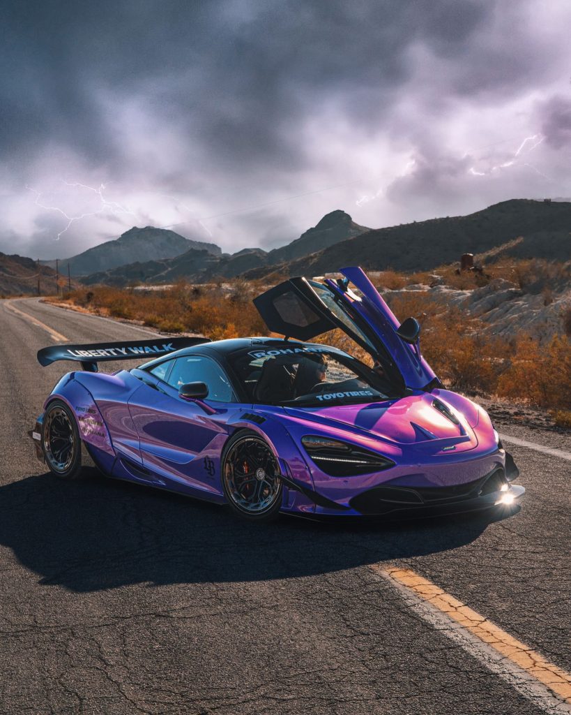 Liberty Walk | McLaren 720S Front Racing Canards - Official Shop