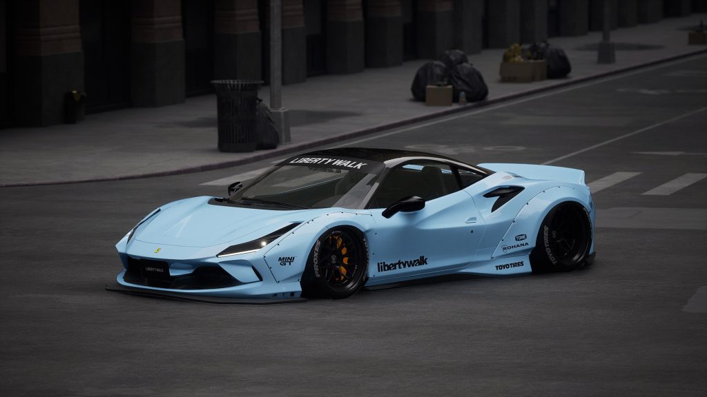 LB★WORKS Ferrari F8 Tributo Body Kit | Liberty Walk