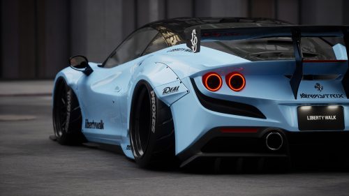 LB★WORKS Ferrari F8 Tributo Body Kit | Liberty Walk