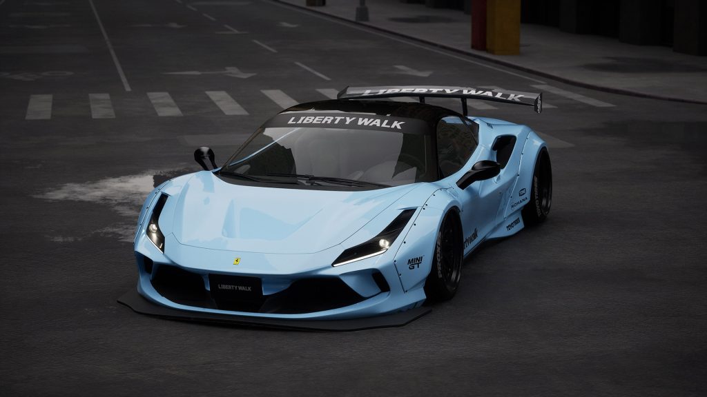 LB★WORKS Ferrari F8 Tributo Body Kit | Liberty Walk