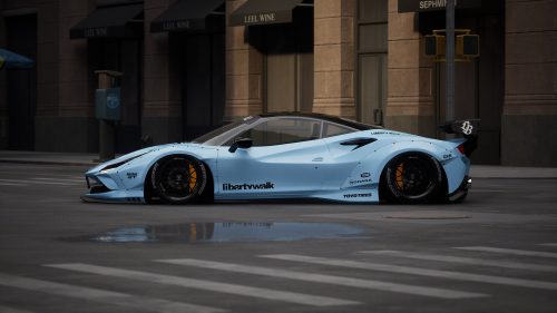 LB★WORKS Ferrari F8 Tributo Body Kit | Liberty Walk