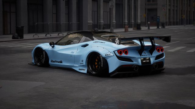 LB★WORKS Ferrari F8 Tributo Body Kit | Liberty Walk