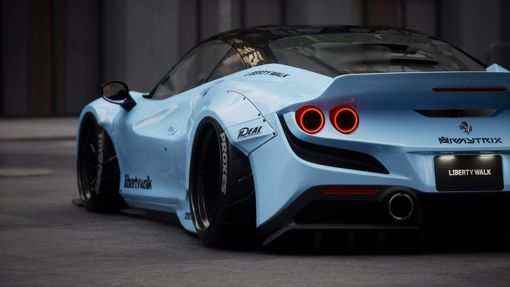 Liberty Walk Ferrari F8 Tributo Products - Official Shop