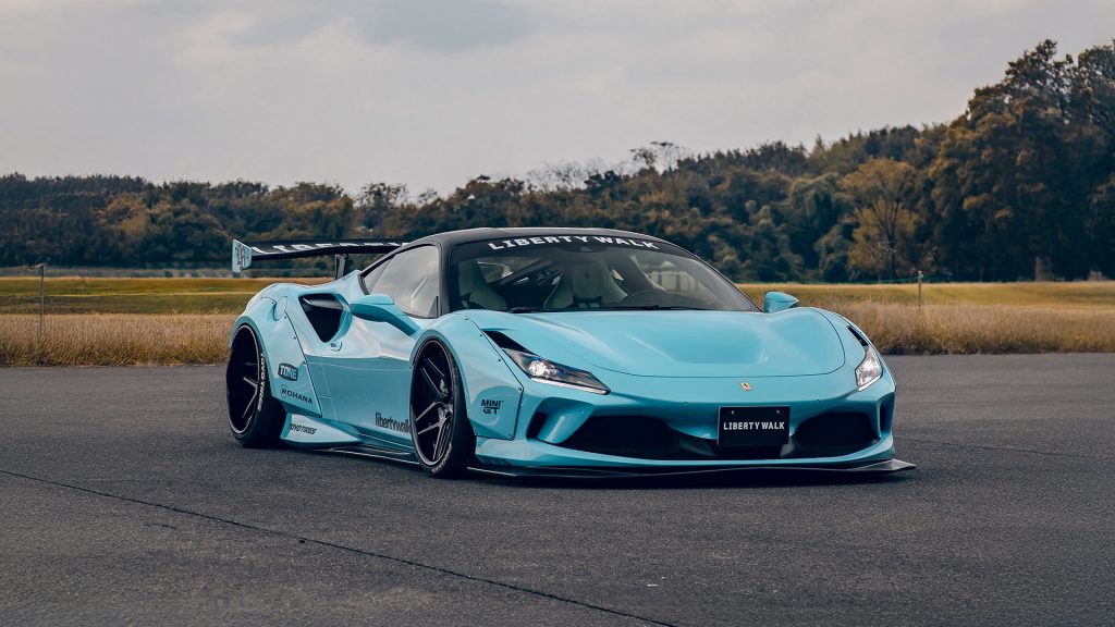 Liberty Walk | LB★WORKS Ferrari F8 Tributo Complete Body Kit - Official ...