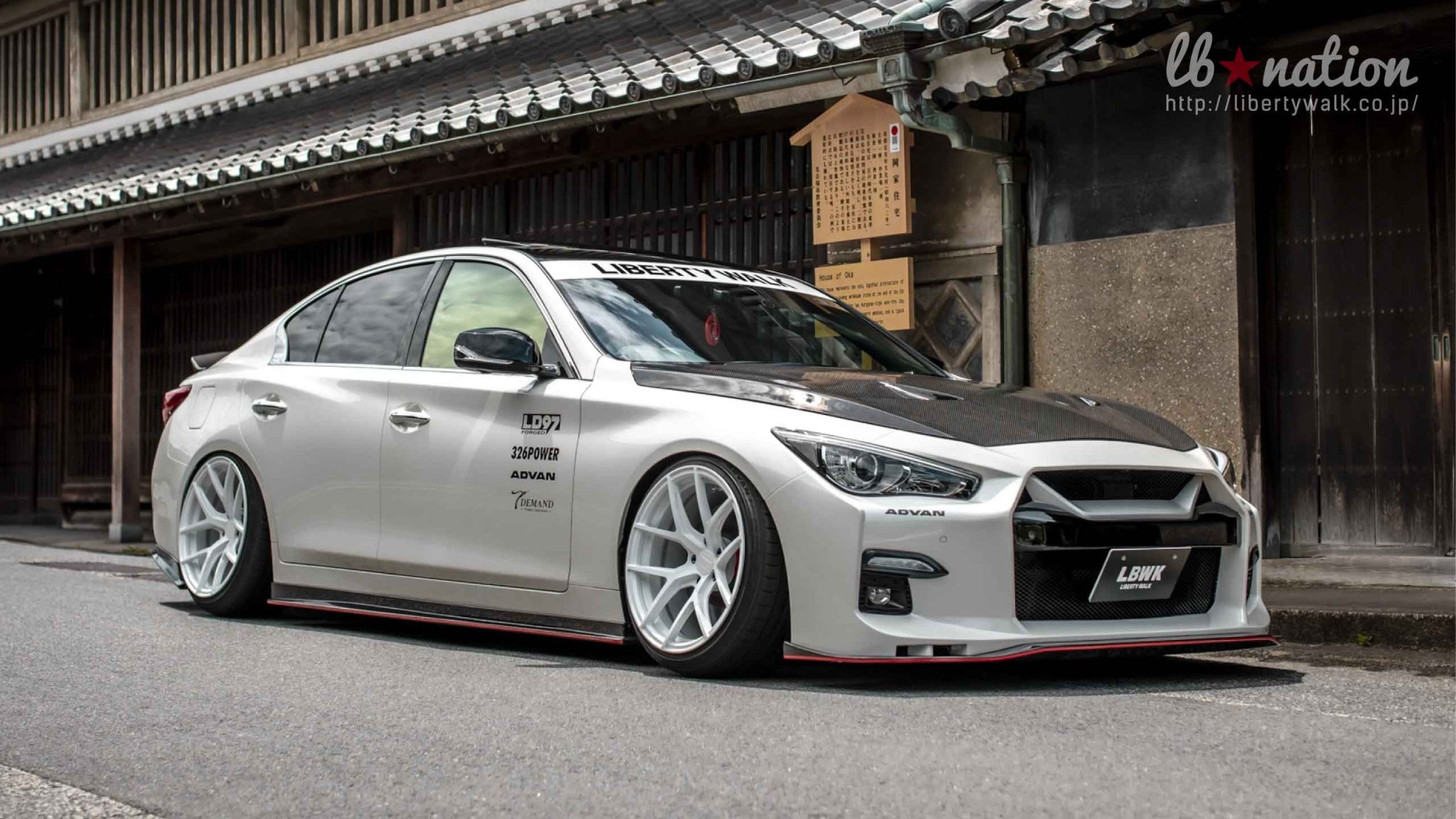 Liberty Walk | Infiniti Q50 Front Bumper with Diffuser - Official Shop