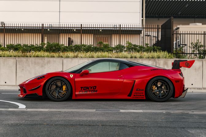 Liberty Walk LB-Silhouette WORKS Ferrari 458 GT Wide Body Kit | Liberty ...