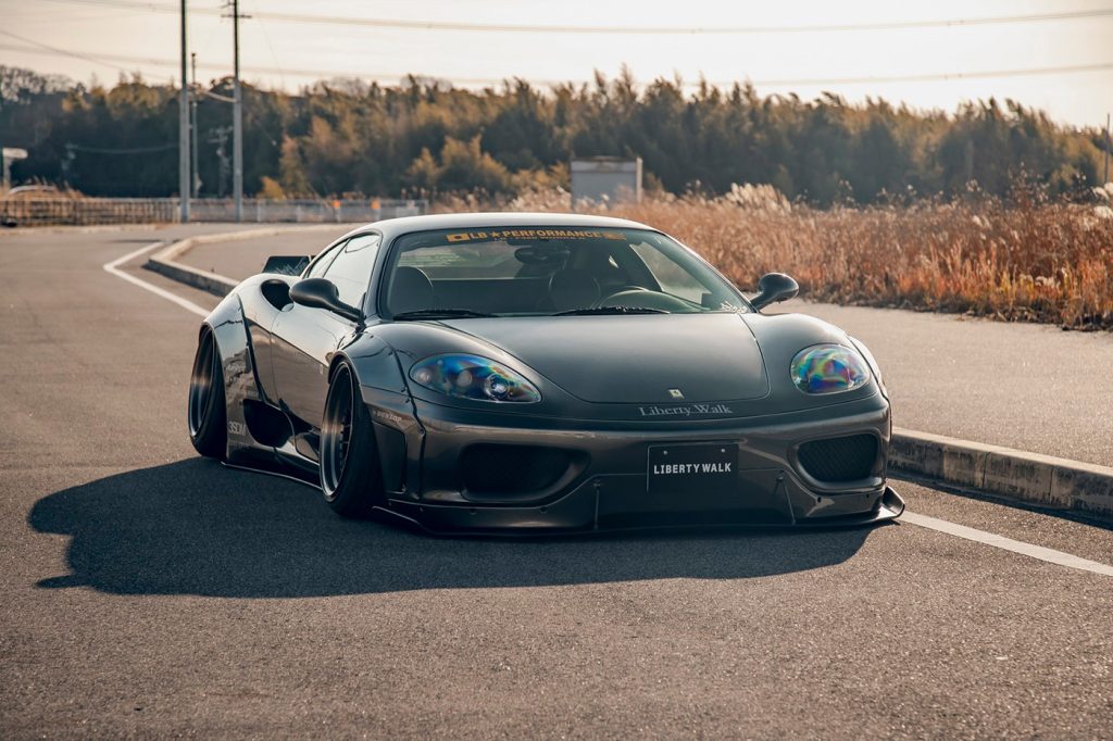Liberty Walk Ferrari 360 wide body kit – Liberty Walk Shop | Official ...