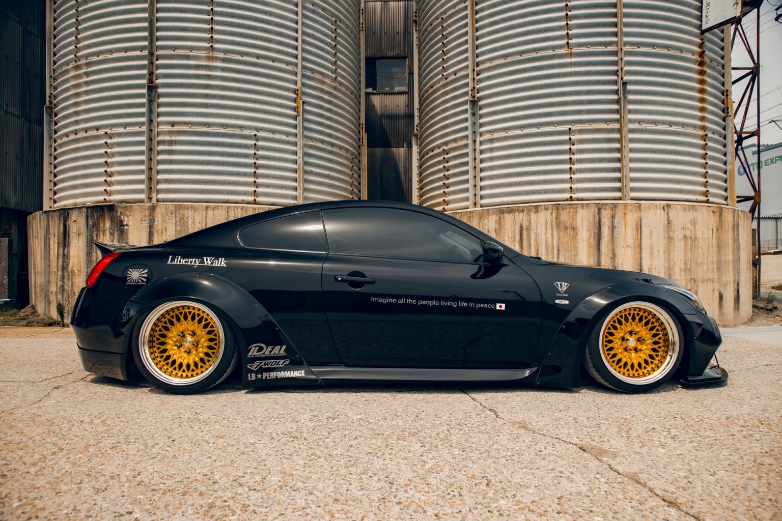 Liberty Walk Infiniti G37 Wide Body Kit – Liberty Walk Shop | Official ...
